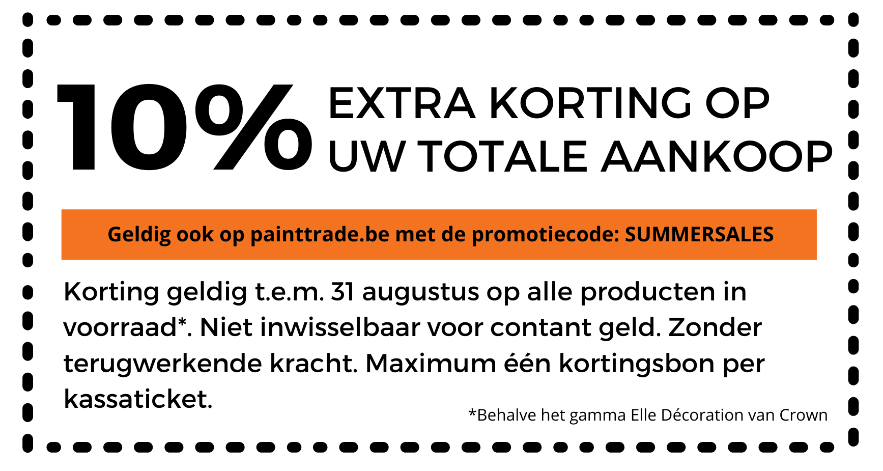 Verf acties en aanbiedingen, verven in promotie - Painttrade